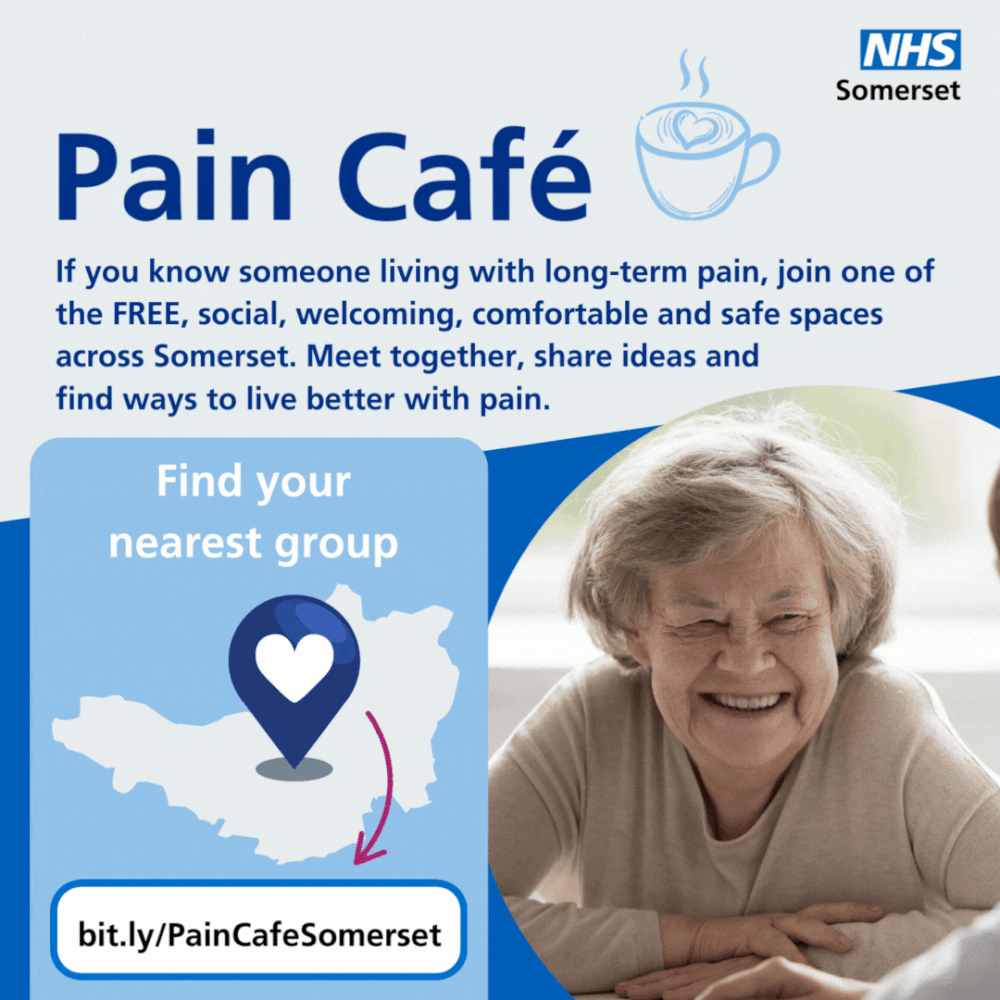 Supporting people to live well with chronic pain - Our Somerset